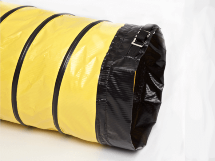 Yellow PVC Duct – Lightweight, Flame Retardant – Wholesale Hoses
